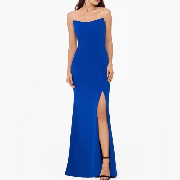 Betsy & Adam | Dresses | Betsy Adam For Dillards Royal Blue Stretch ...